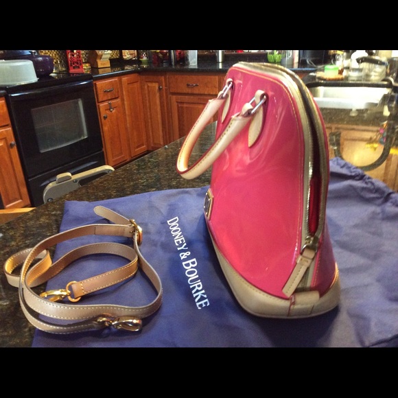 Dooney & Bourke | Bags | Dooney And Bourke Patent Leather Satchel L ...